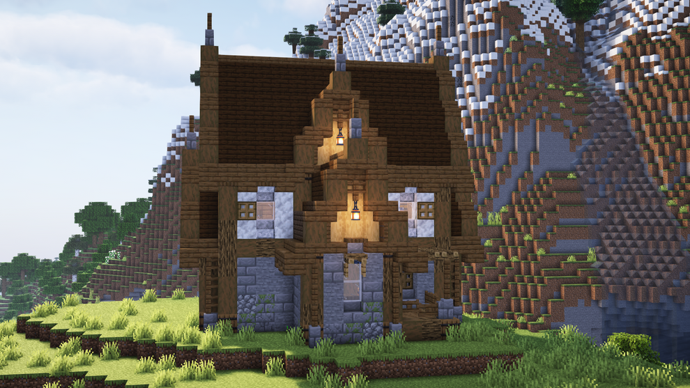 Beautiful Medieval House – Abfielder Premium Minecraft Downloads
