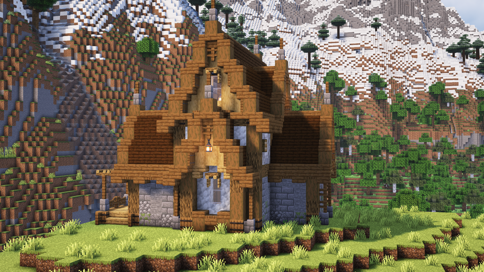 Beautiful Medieval House – Abfielder Premium Minecraft Downloads