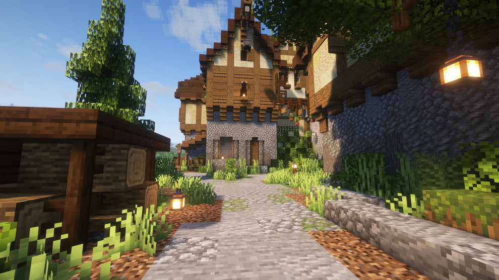 Medieval Survival Base – Abfielder Premium Minecraft Downloads