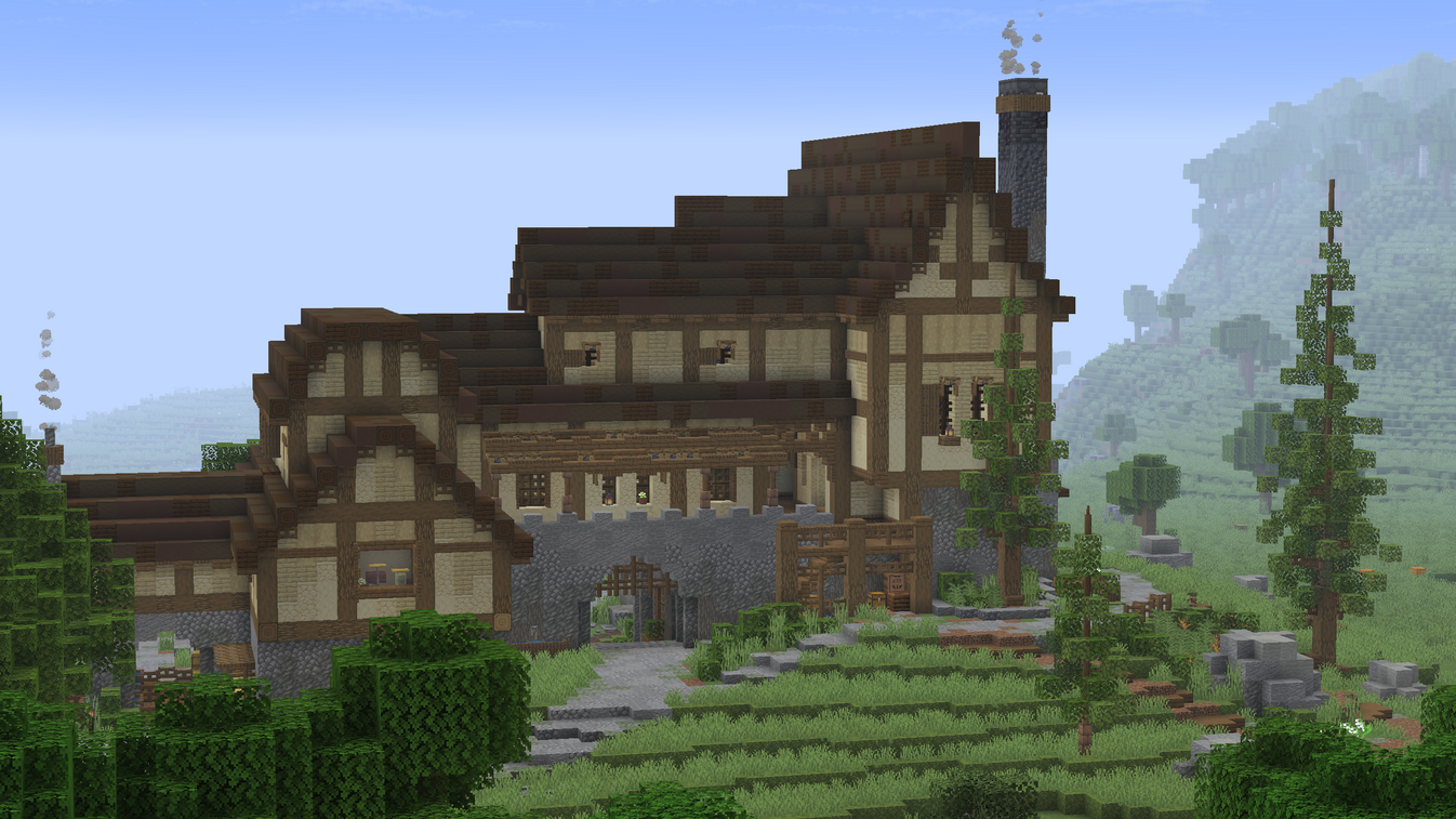 Medieval Survival Base – Abfielder Premium Minecraft Downloads