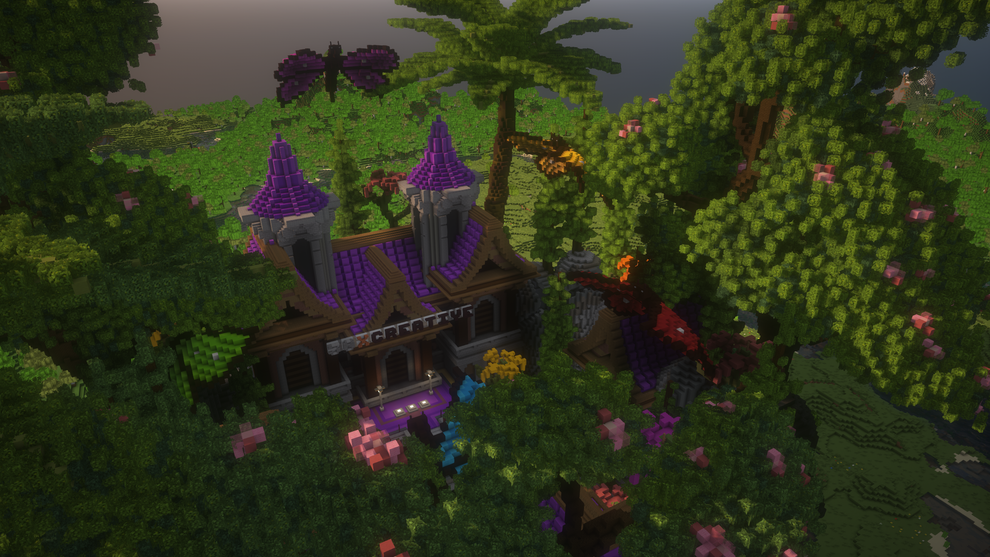 Purple Butterfly Spawn – Abfielder Premium Minecraft Downloads