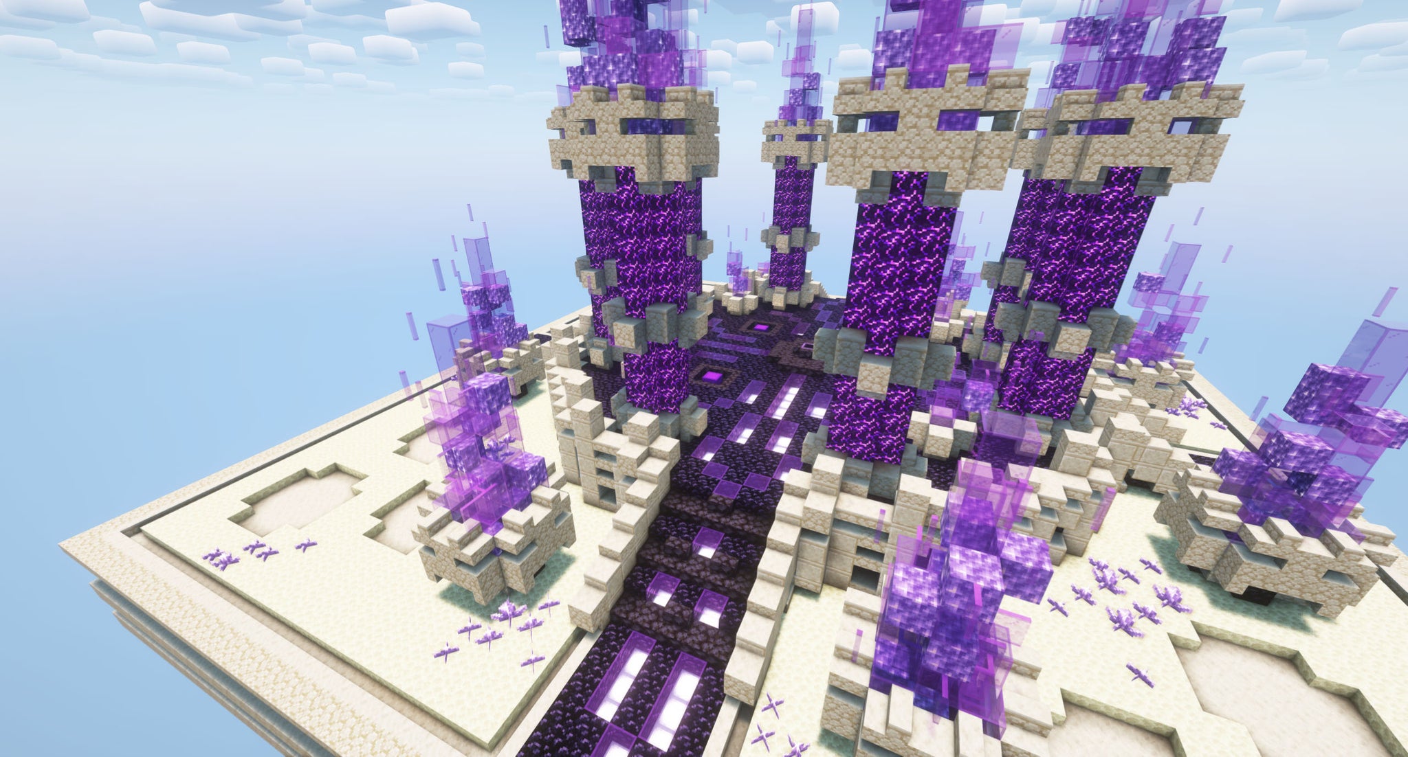 End Plot Spawn | 55x55 – Abfielder Premium Minecraft Downloads