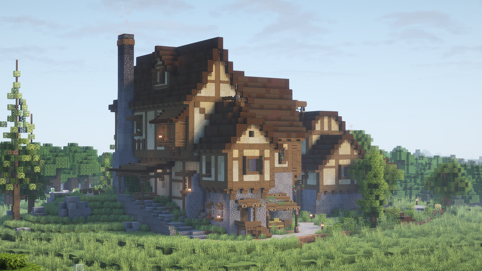 Medieval Survival Base – Abfielder Premium Minecraft Downloads