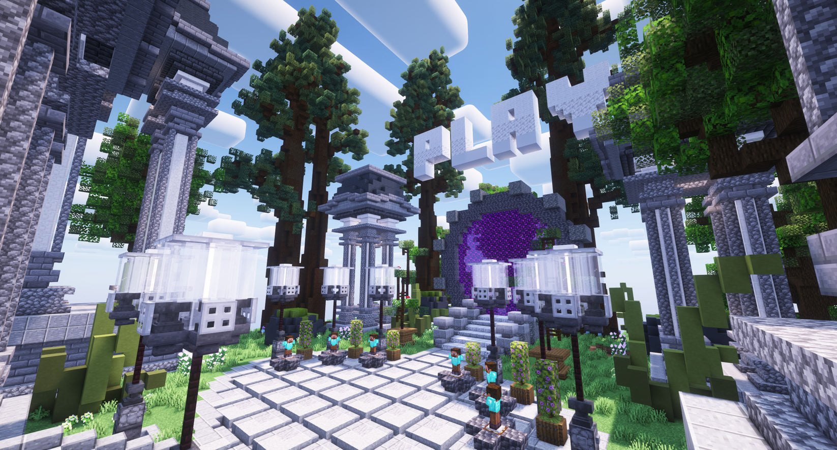 Realmforge Hub – Abfielder Premium Minecraft Downloads