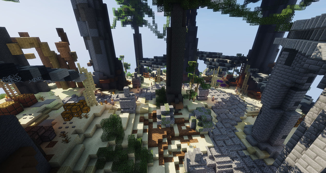 Sandig Skyblock Spawn – Abfielder Premium Minecraft Downloads