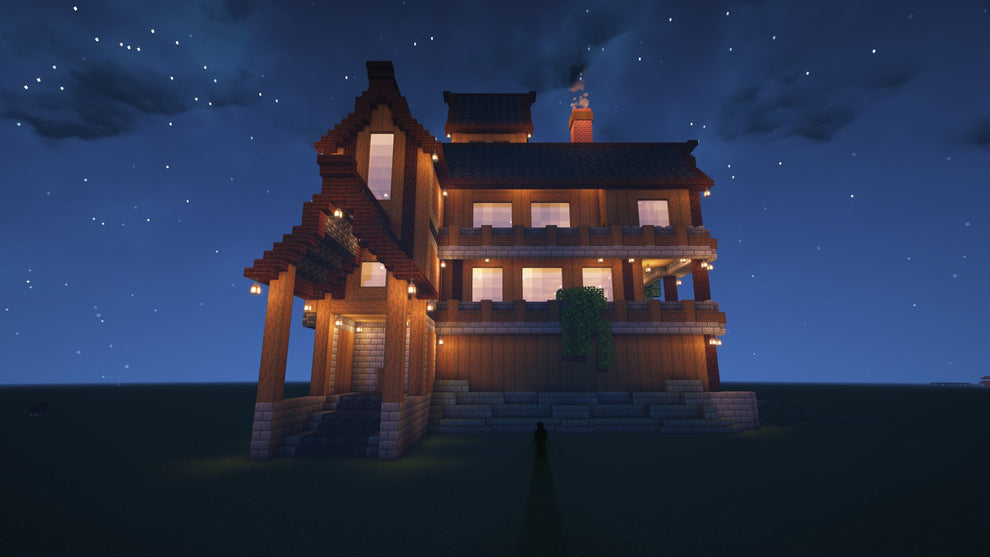 Rustic Mansion 1.21 – Abfielder Premium Minecraft Downloads