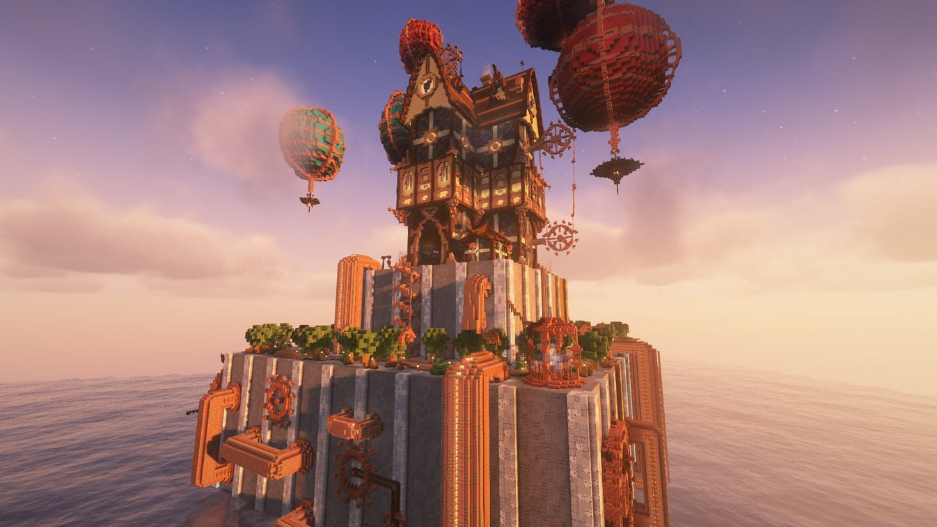 Steampunk Base – Abfielder Premium Minecraft Downloads