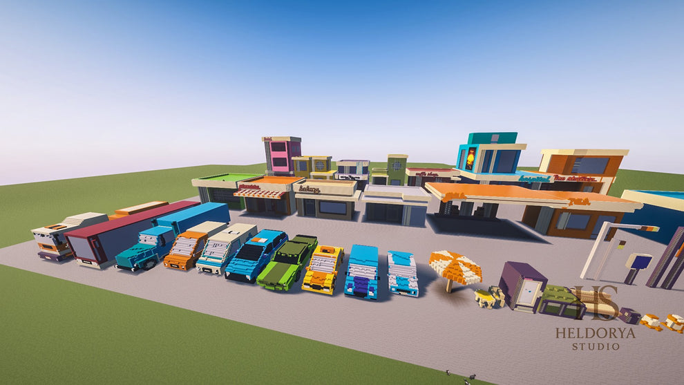 ASSET PACK Modern City - Map - VANILLA FRIENDLY Miami Vibes – Abfielder ...