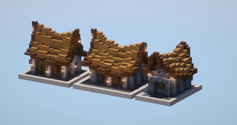 Medieval House Pack – Abfielder Premium Minecraft Downloads