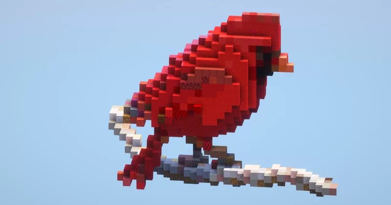 Red Cardinal Small – Abfielder Premium Minecraft Downloads