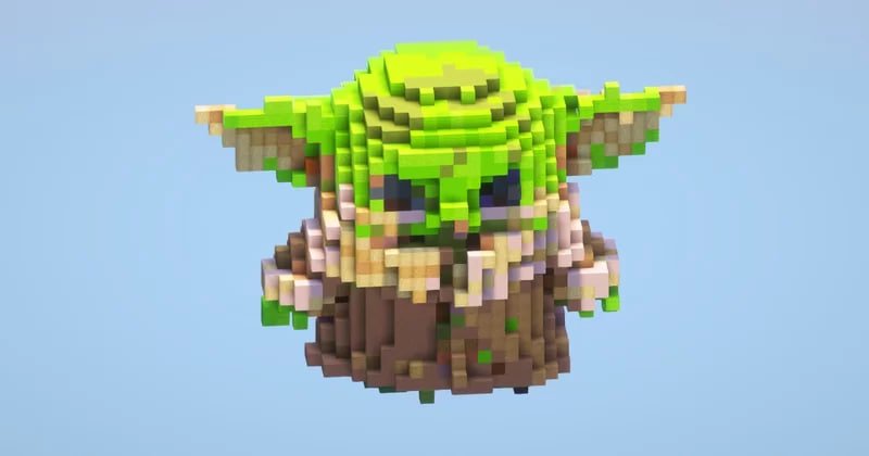Baby Yoda Small – Abfielder Premium Minecraft Downloads
