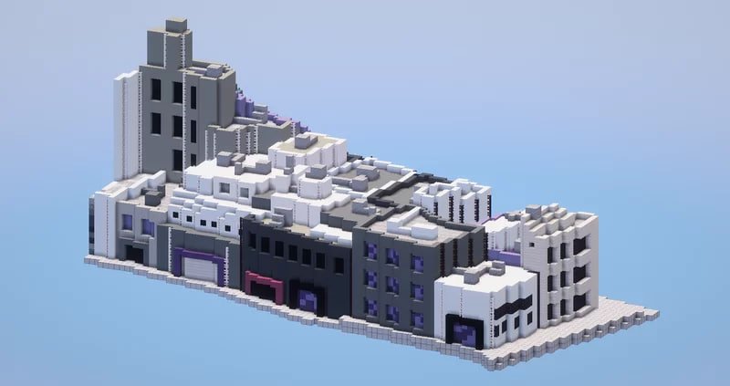Urban Minecraft Building – Abfielder Premium Minecraft Downloads
