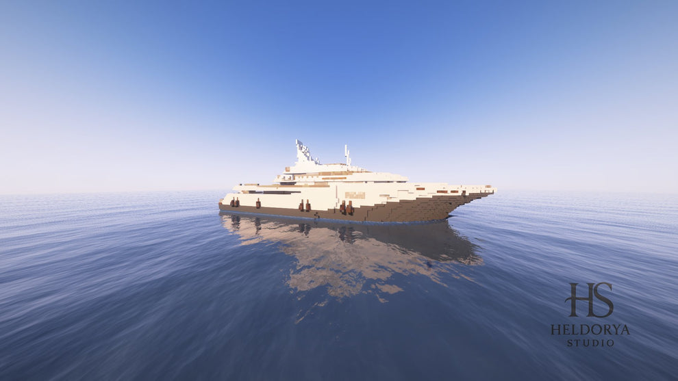 Big Yacht - Boat – Abfielder Premium Minecraft Downloads