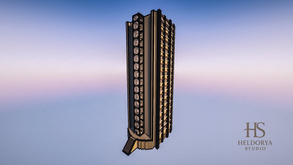 Realistic Big Building - Vanilla – Abfielder Premium Minecraft Downloads