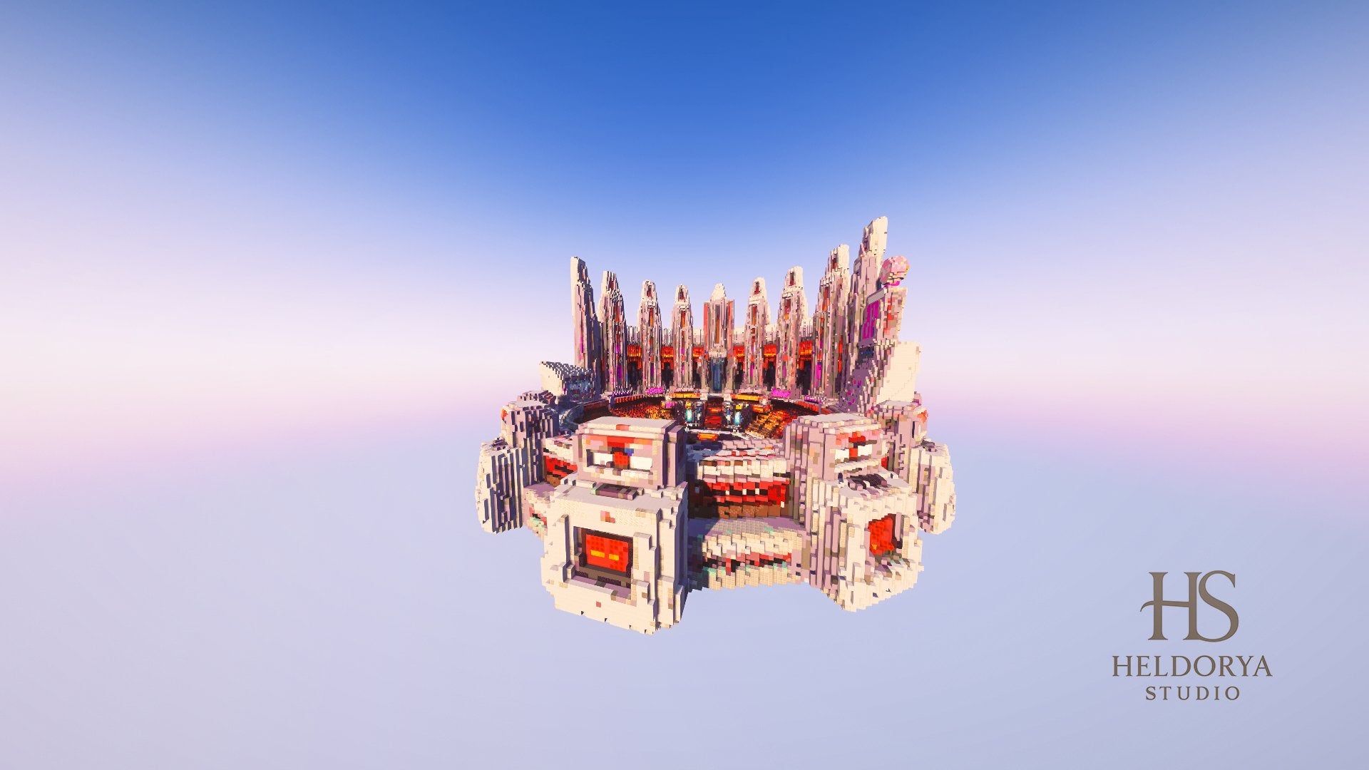 PvP Arena - Futuristic|Scenic – Abfielder Premium Minecraft Downloads
