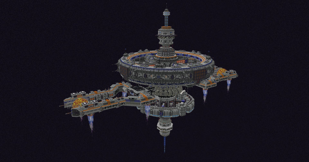 Space Station 257 x 314 x 156 – Abfielder Premium Minecraft Downloads