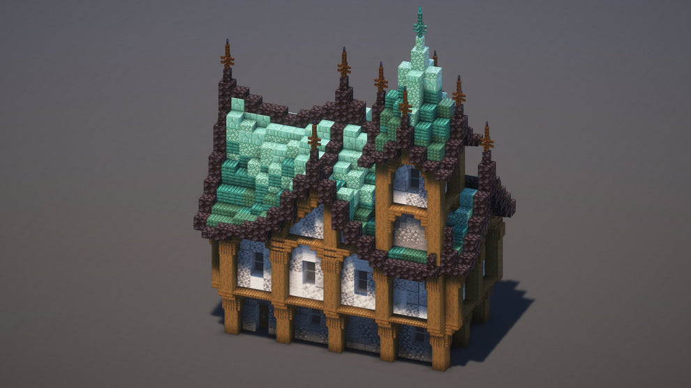Medieval Fantasy House – Abfielder Premium Minecraft Downloads