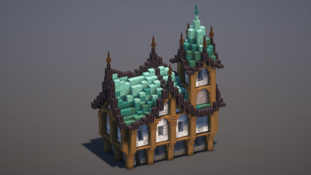 Medieval Fantasy House – Abfielder Premium Minecraft Downloads