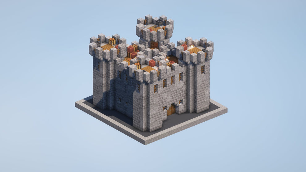 Small Medieval Fortress – Abfielder Premium Minecraft Downloads