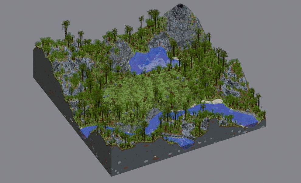 Custom Survival Jungle Map – Abfielder Premium Minecraft Downloads