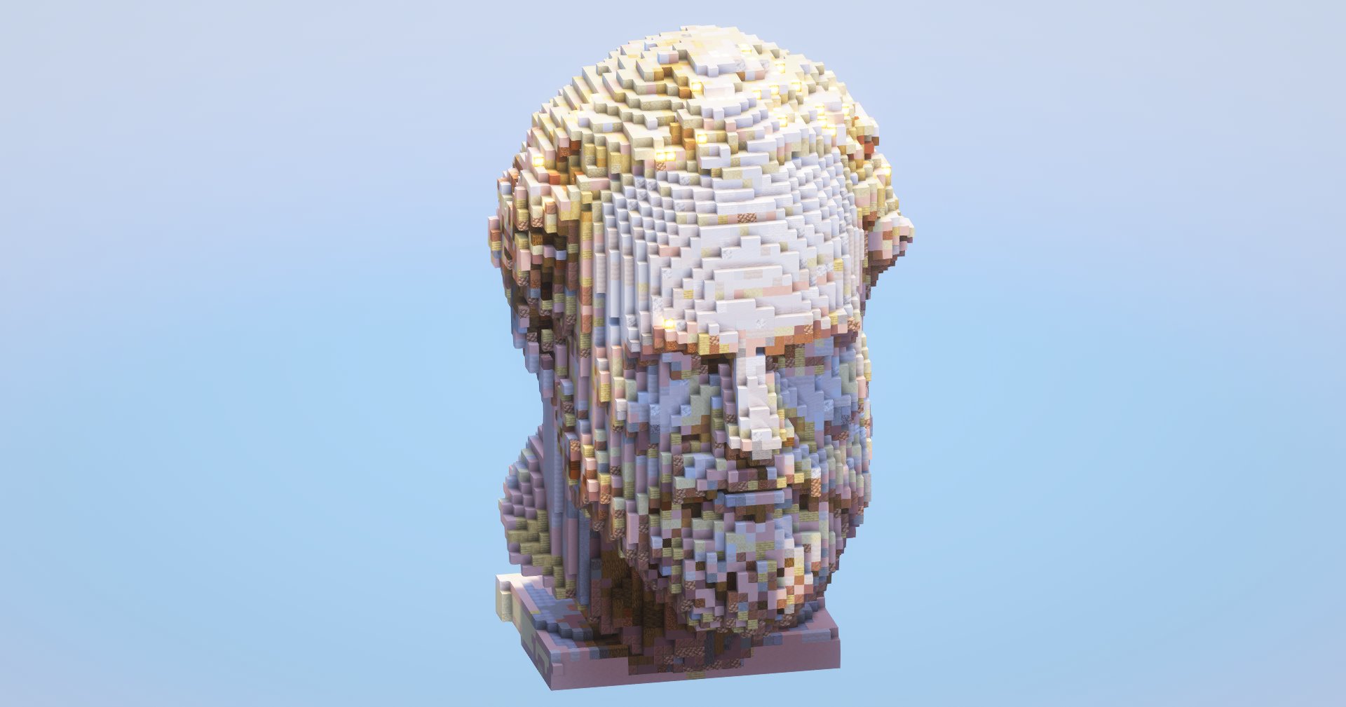 Greek Philosopher Bust – Abfielder Premium Minecraft Downloads
