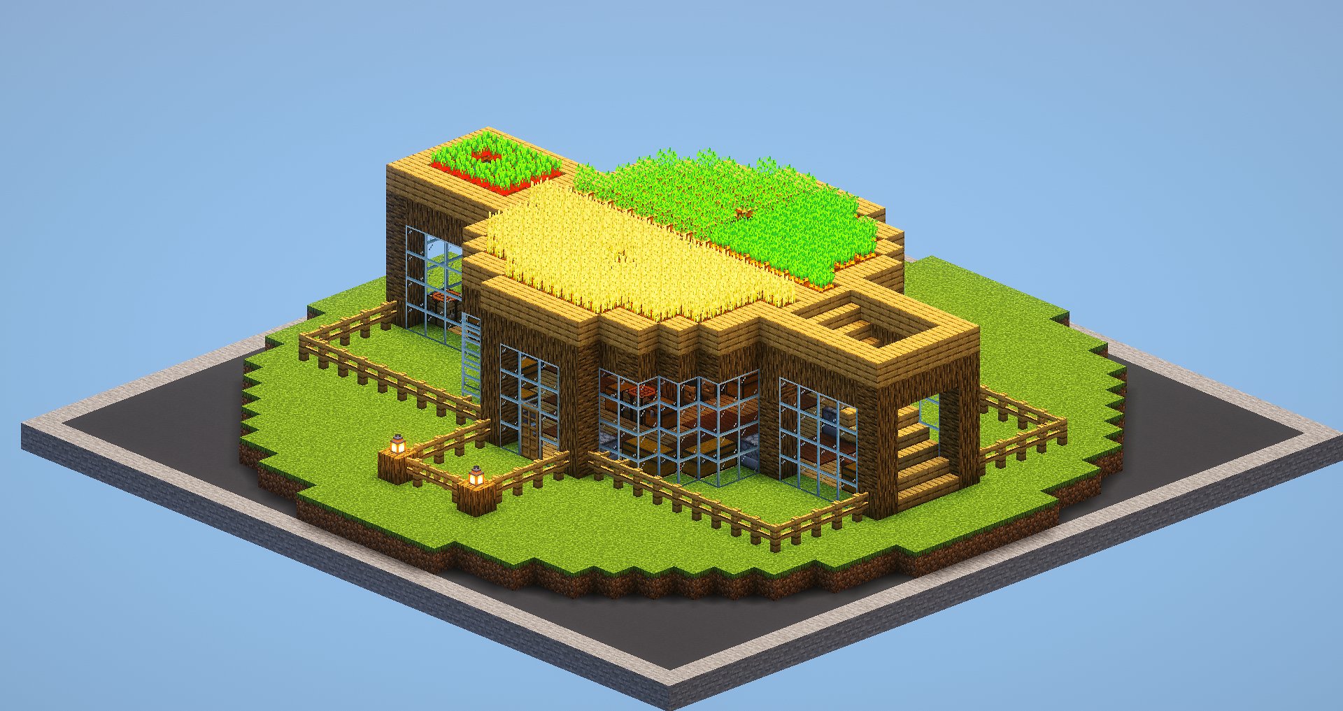 Basic Farm House – Abfielder Premium Minecraft Downloads