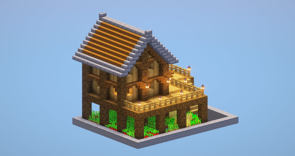 Wooden farm House – Abfielder Premium Minecraft Downloads