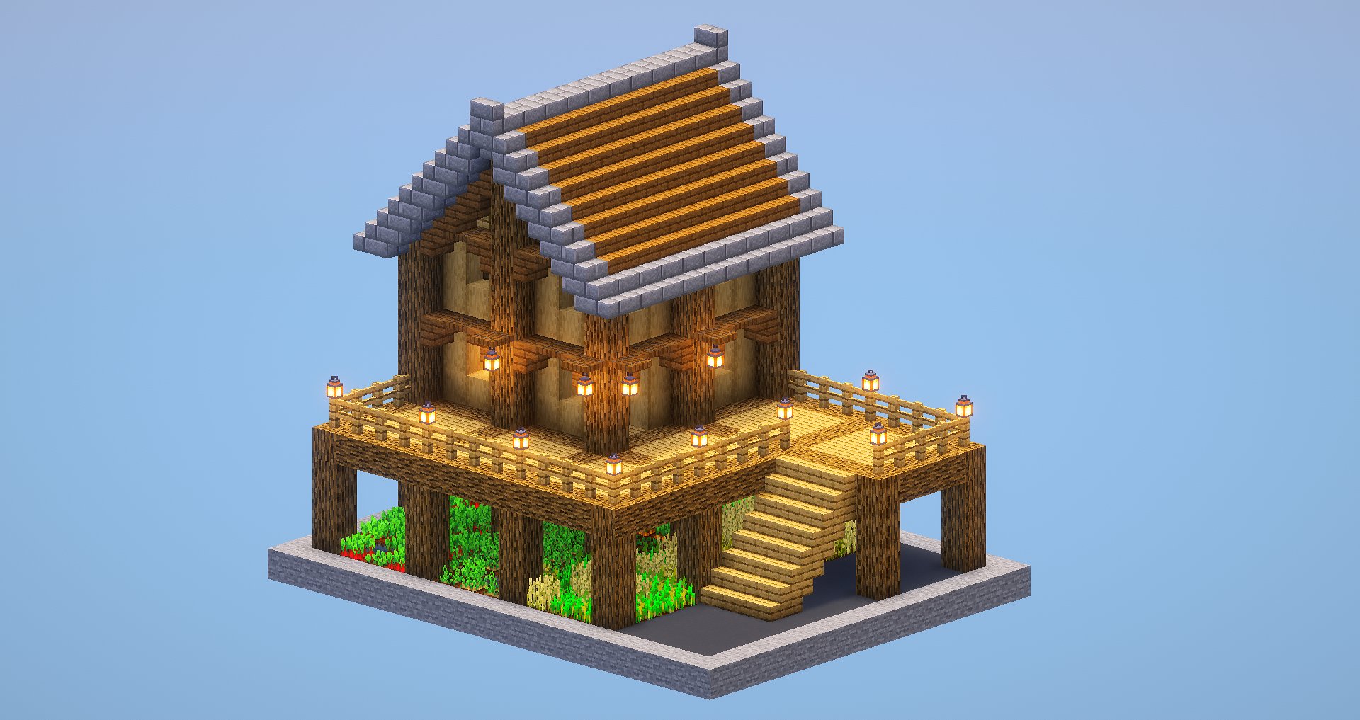 Wooden farm House – Abfielder Premium Minecraft Downloads