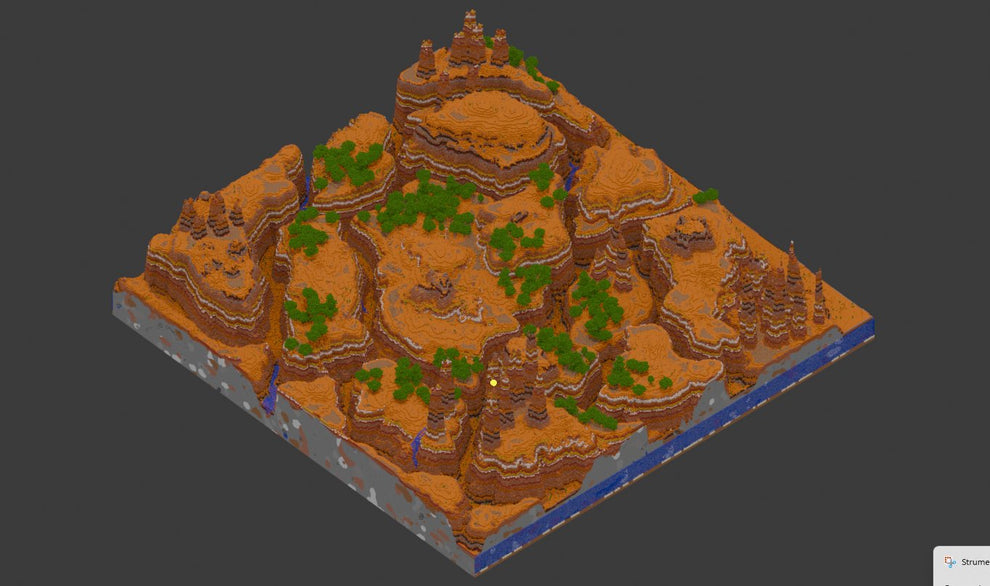 Custom Mesa Map – Abfielder Premium Minecraft Downloads