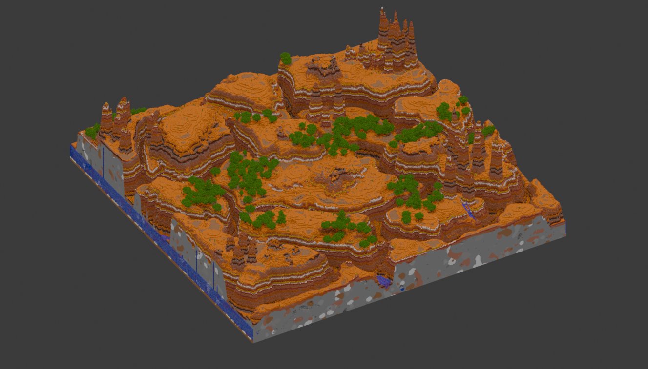 Custom Mesa Map – Abfielder Premium Minecraft Downloads