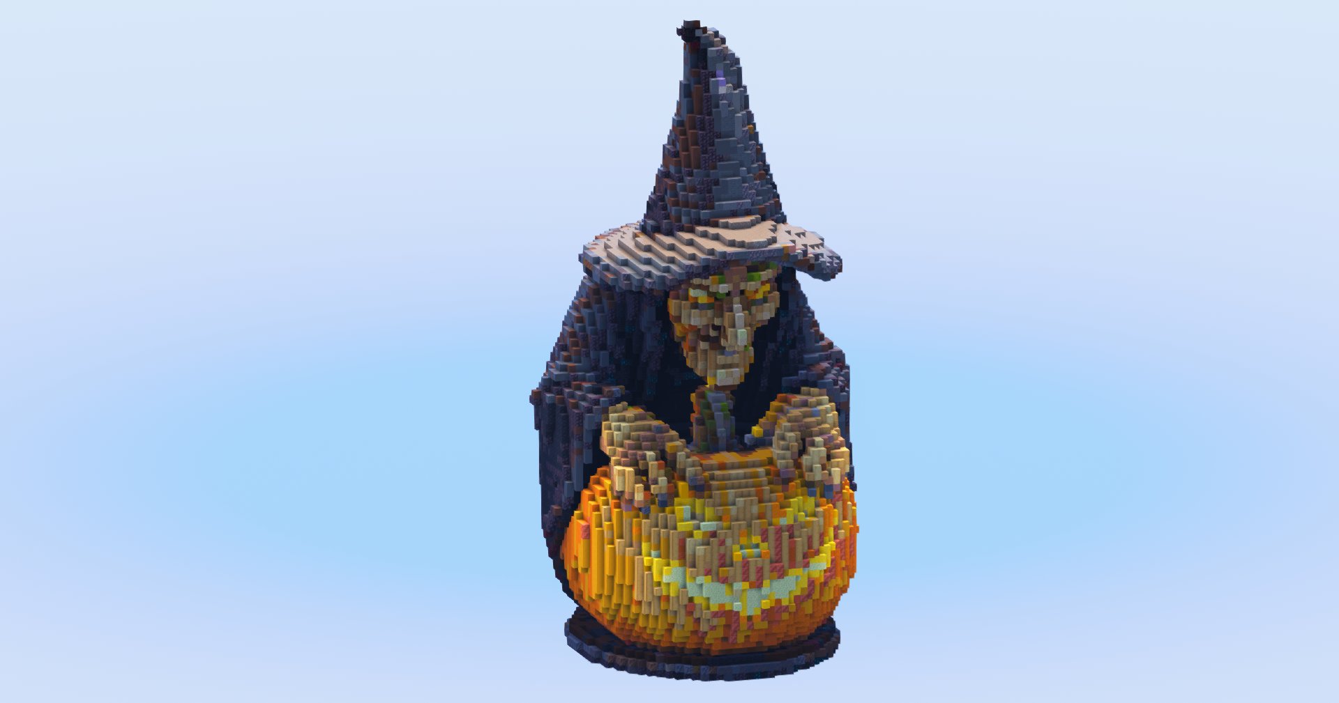 Scary Witch with Pumpkin – Abfielder Premium Minecraft Downloads