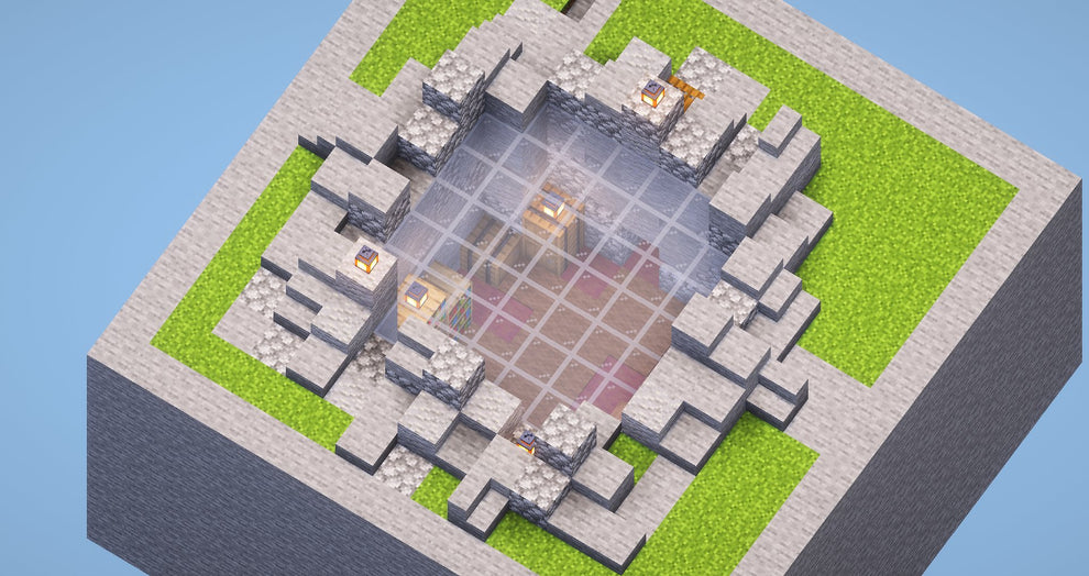 Stone Underground Base – Abfielder Premium Minecraft Downloads