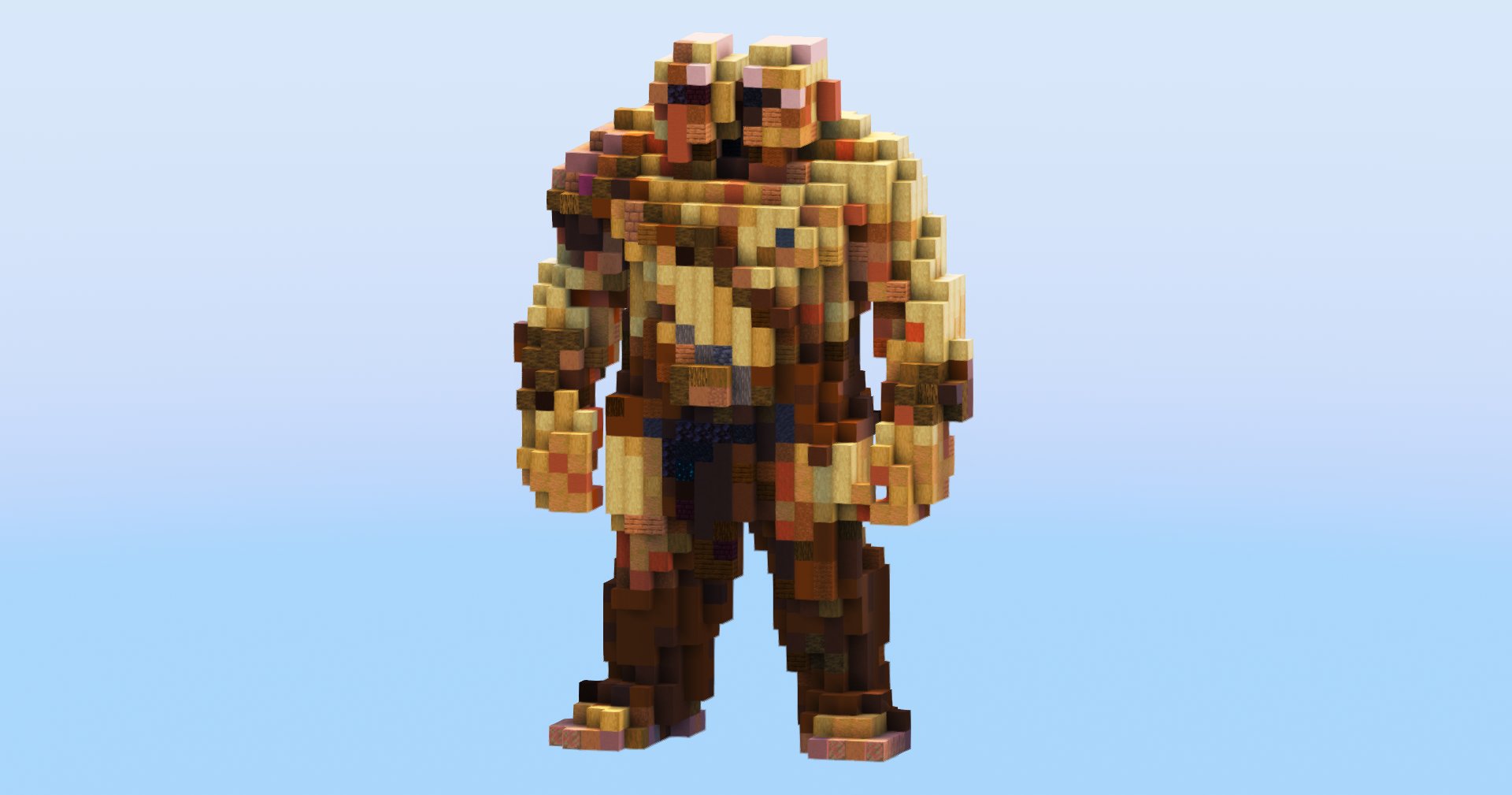 Two Headed Ogre Small – Abfielder Premium Minecraft Downloads