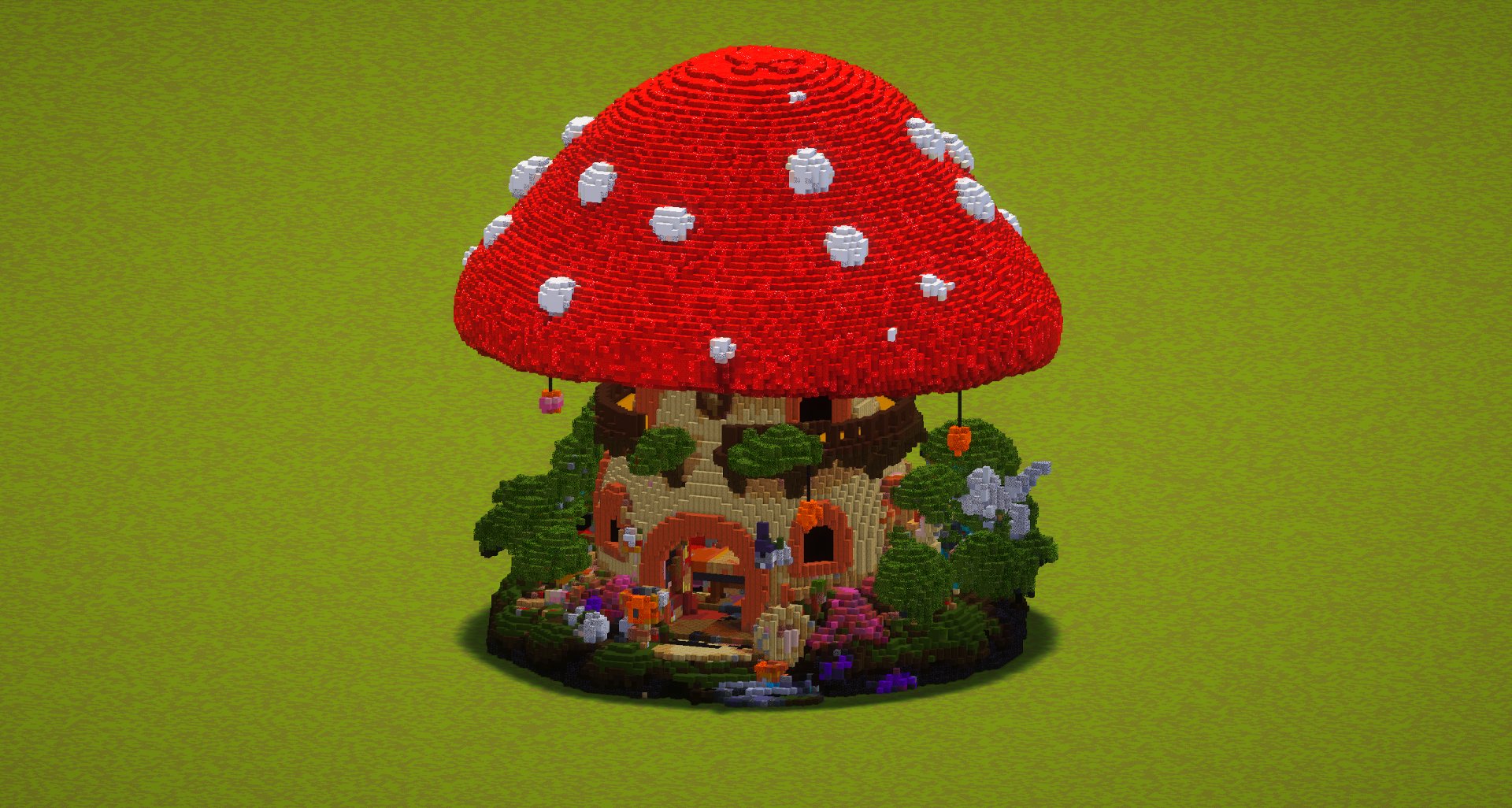 Red Mushroom House – Abfielder Premium Minecraft Downloads