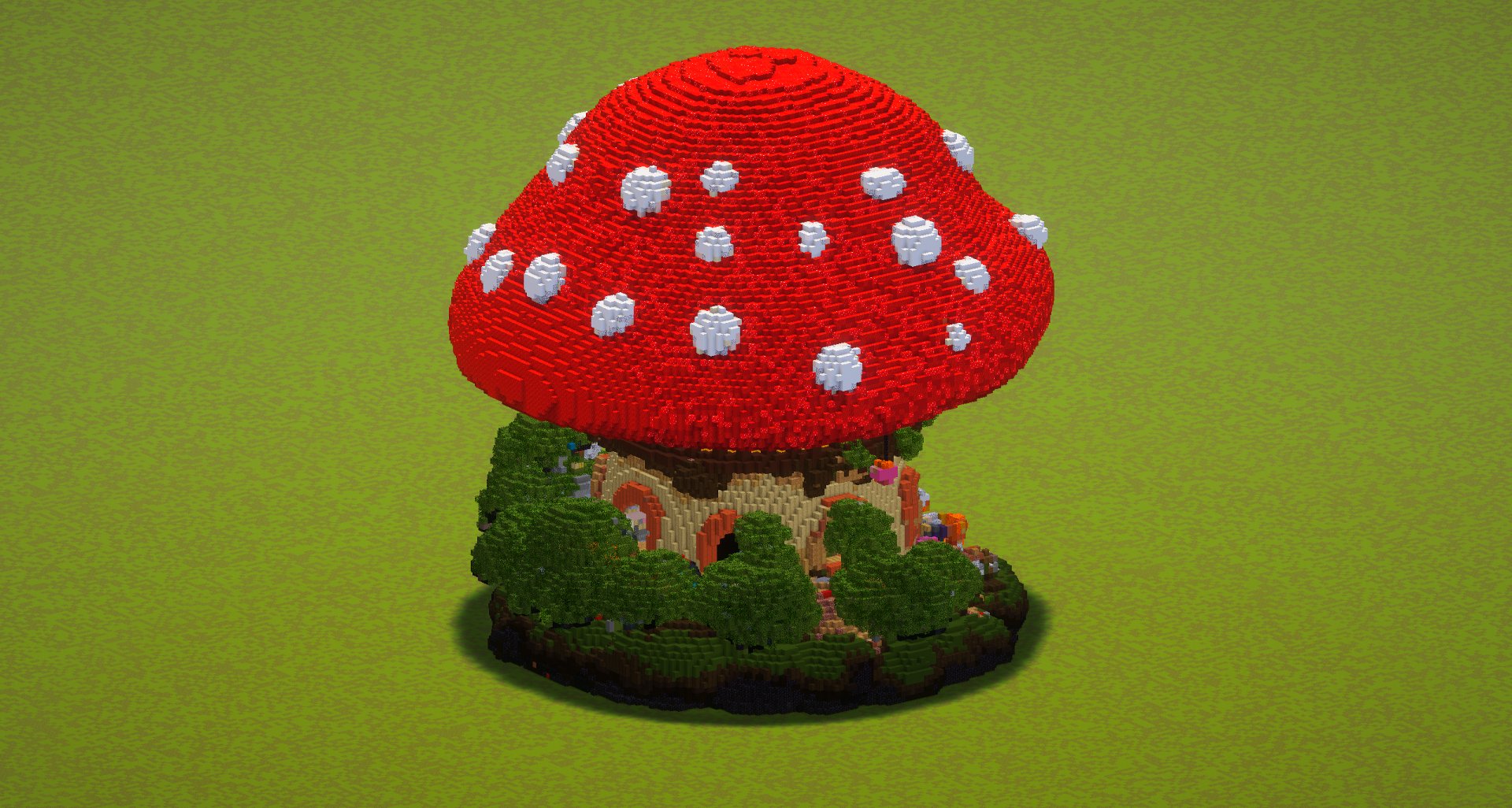 Red Mushroom House – Abfielder Premium Minecraft Downloads