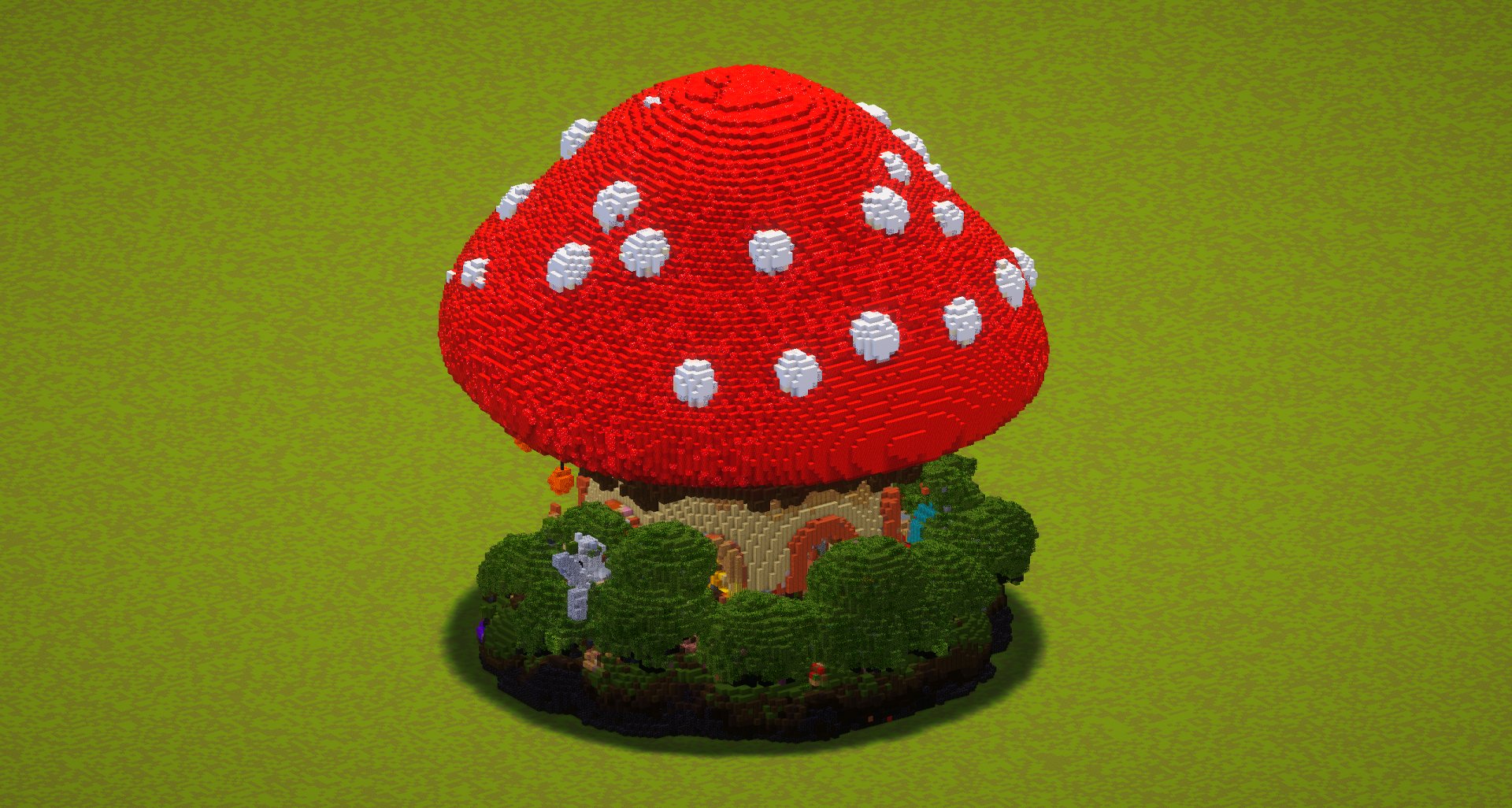 Red Mushroom House – Abfielder Premium Minecraft Downloads