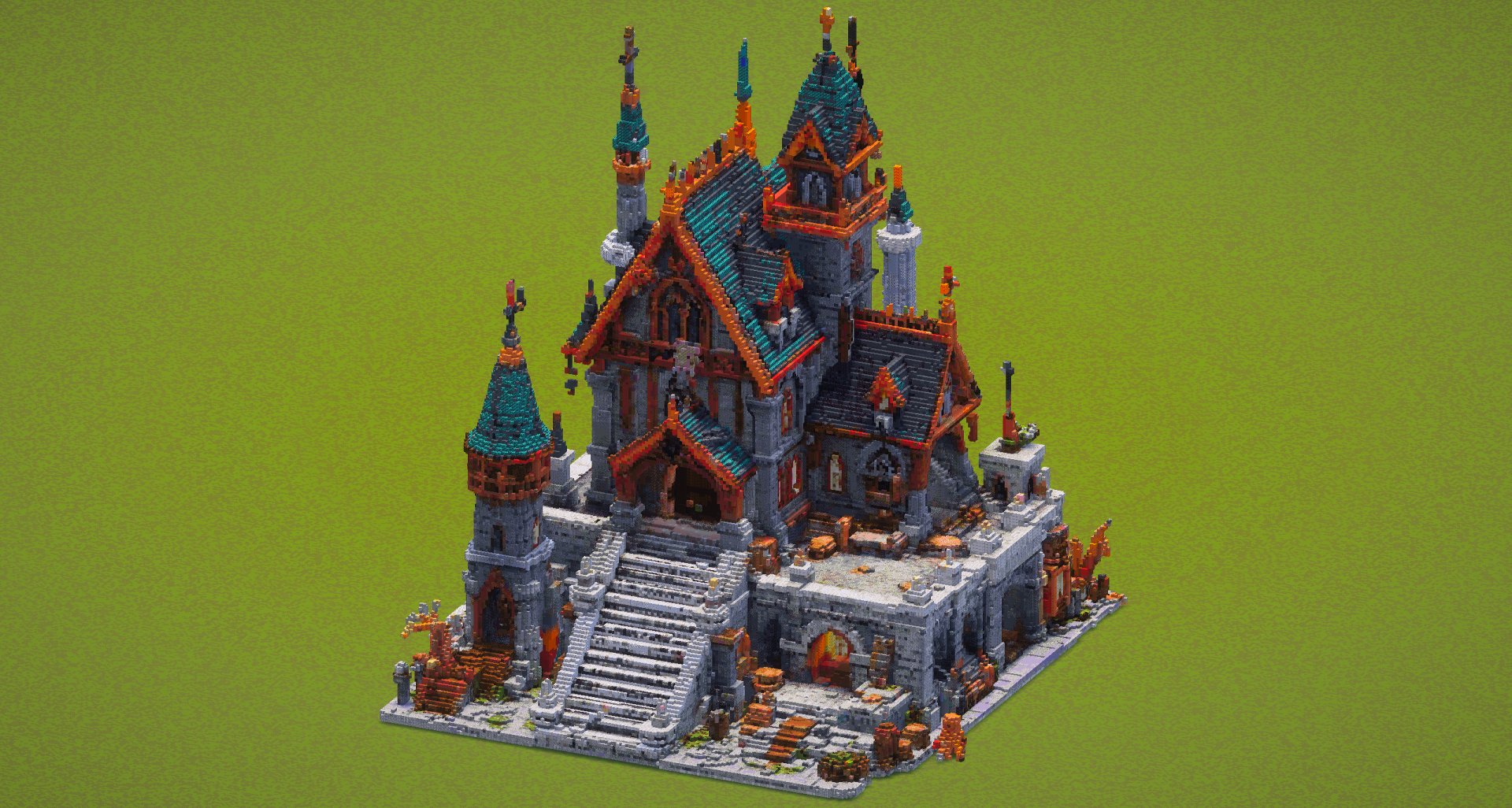 Big Medieval Castle – Abfielder Premium Minecraft Downloads