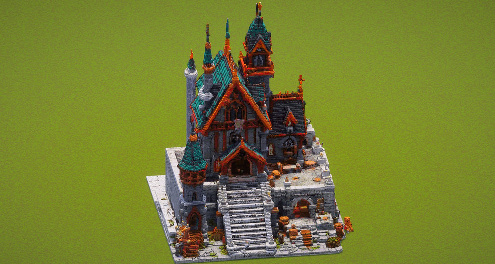 Big Medieval Castle – Abfielder Premium Minecraft Downloads
