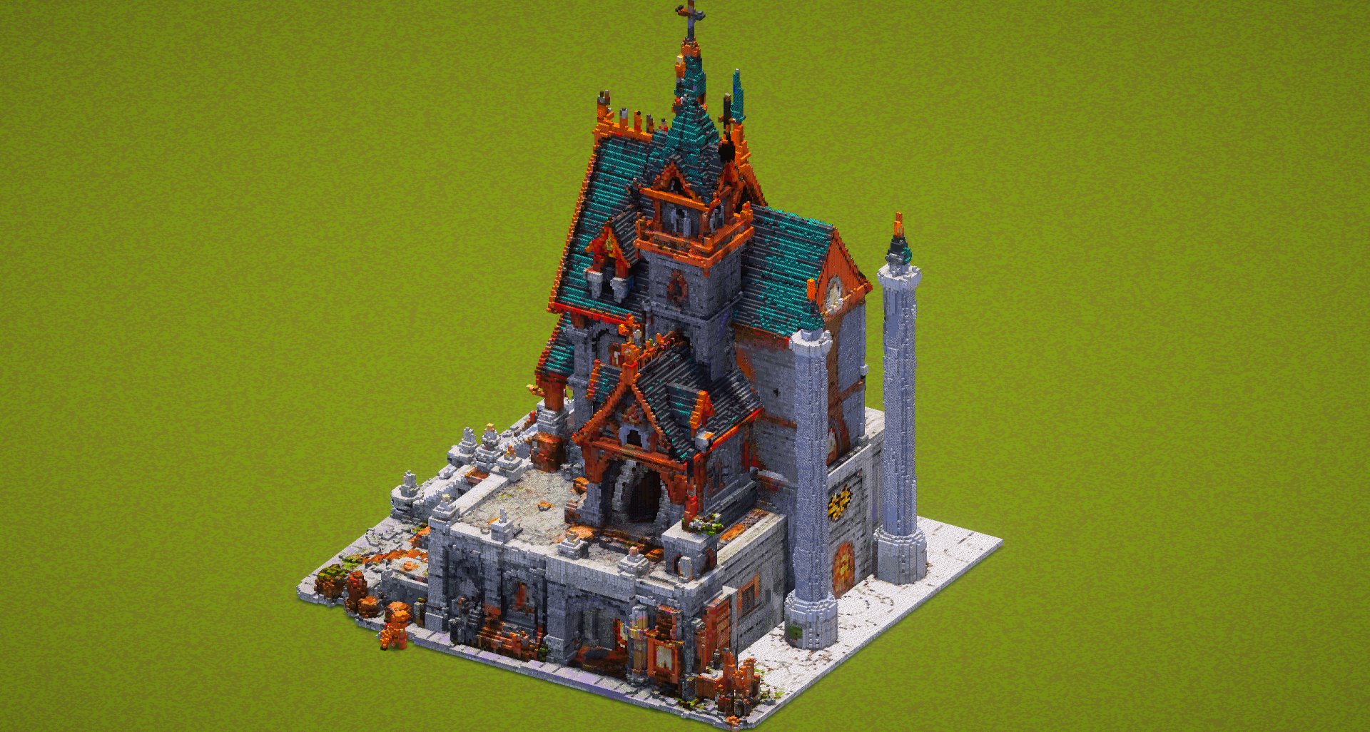 Big Medieval Castle – Abfielder Premium Minecraft Downloads