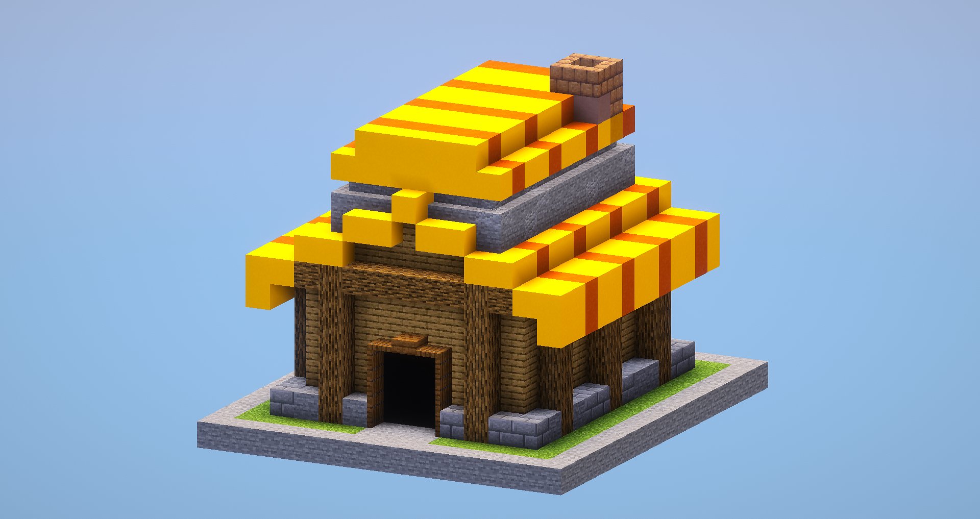 Clash of Clans Town Hall Level 3 – Abfielder Premium Minecraft Downloads