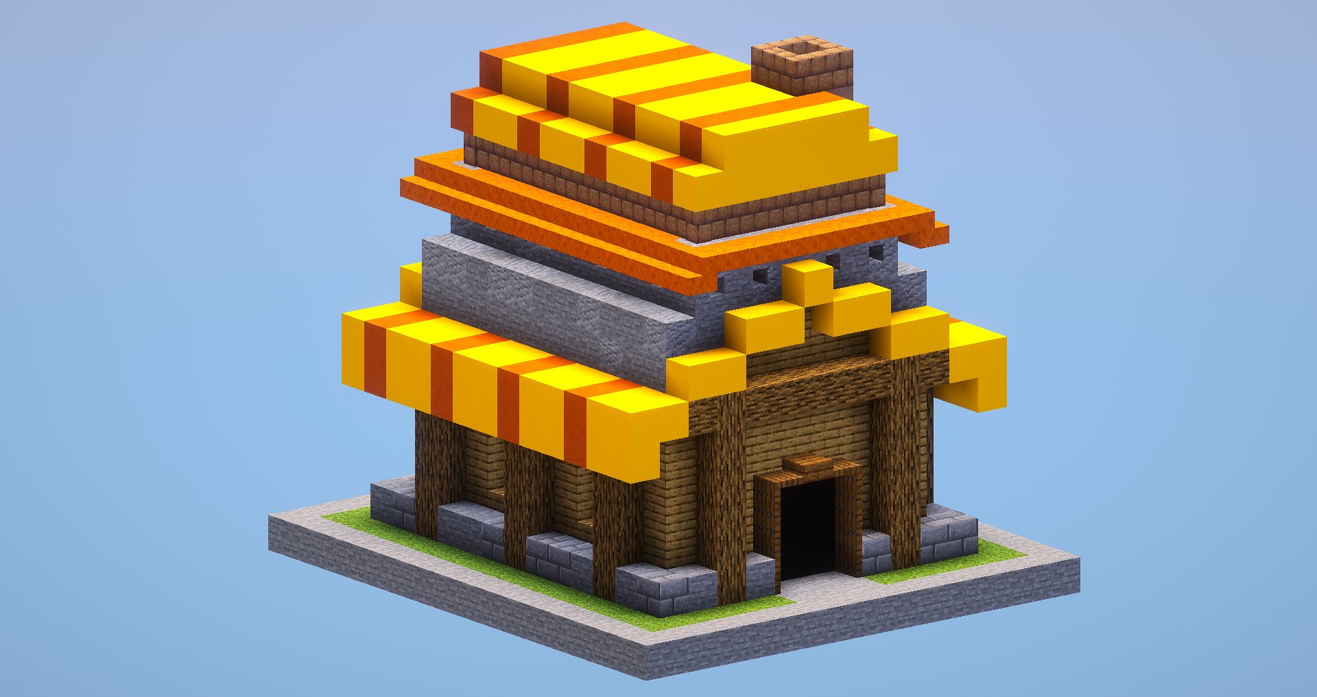 Clash of Clans Town Hall Level 4 – Abfielder Premium Minecraft Downloads