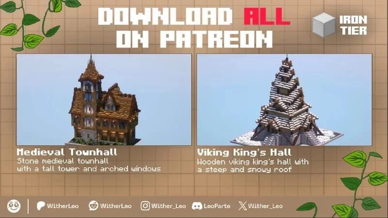 Clash of Clans Town Hall Level 14 – Abfielder Premium Minecraft Downloads