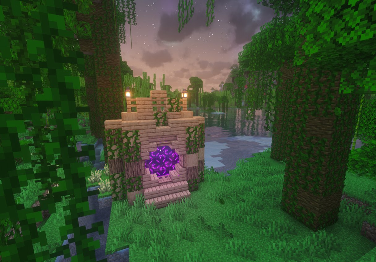 Jungle Nether Portal – Abfielder Premium Minecraft Downloads