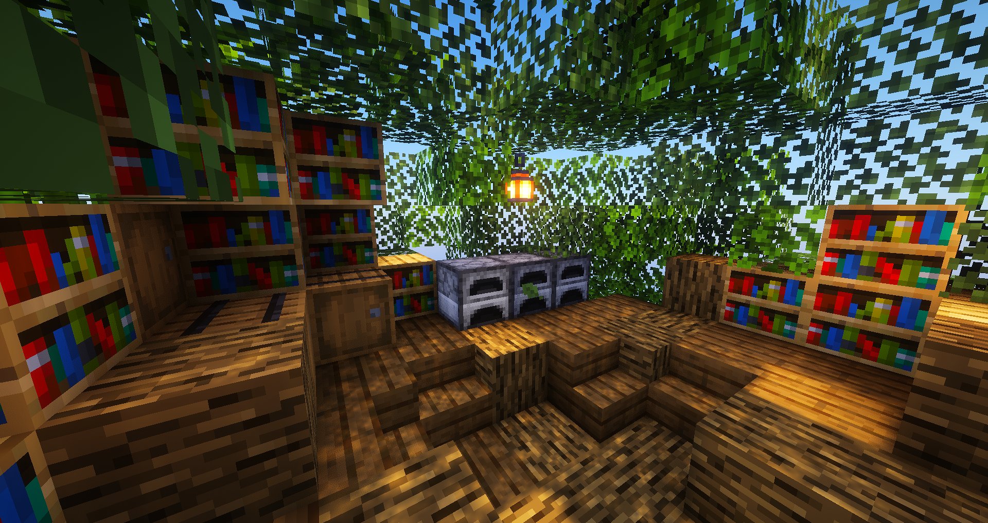 House inside a Oaktree – Abfielder Premium Minecraft Downloads