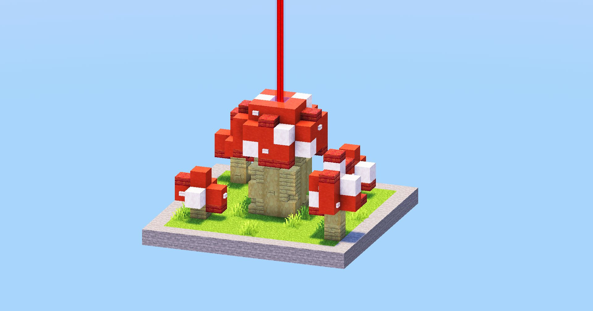 Mushroom Beacon Design – Abfielder Premium Minecraft Downloads