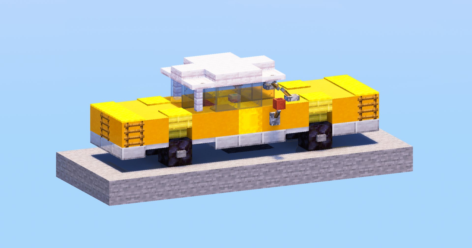 Yellow Car – Abfielder Premium Minecraft Downloads