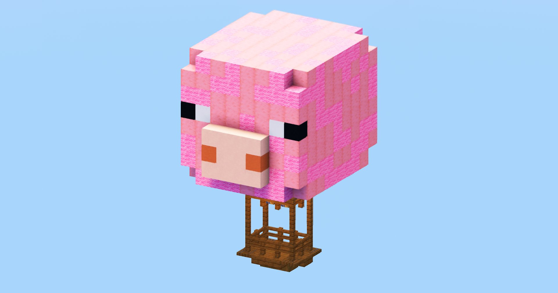Pig Hot Air Balloon – Abfielder Premium Minecraft Downloads