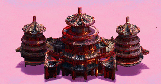 Golden Chinese Palace – Abfielder Premium Minecraft Downloads