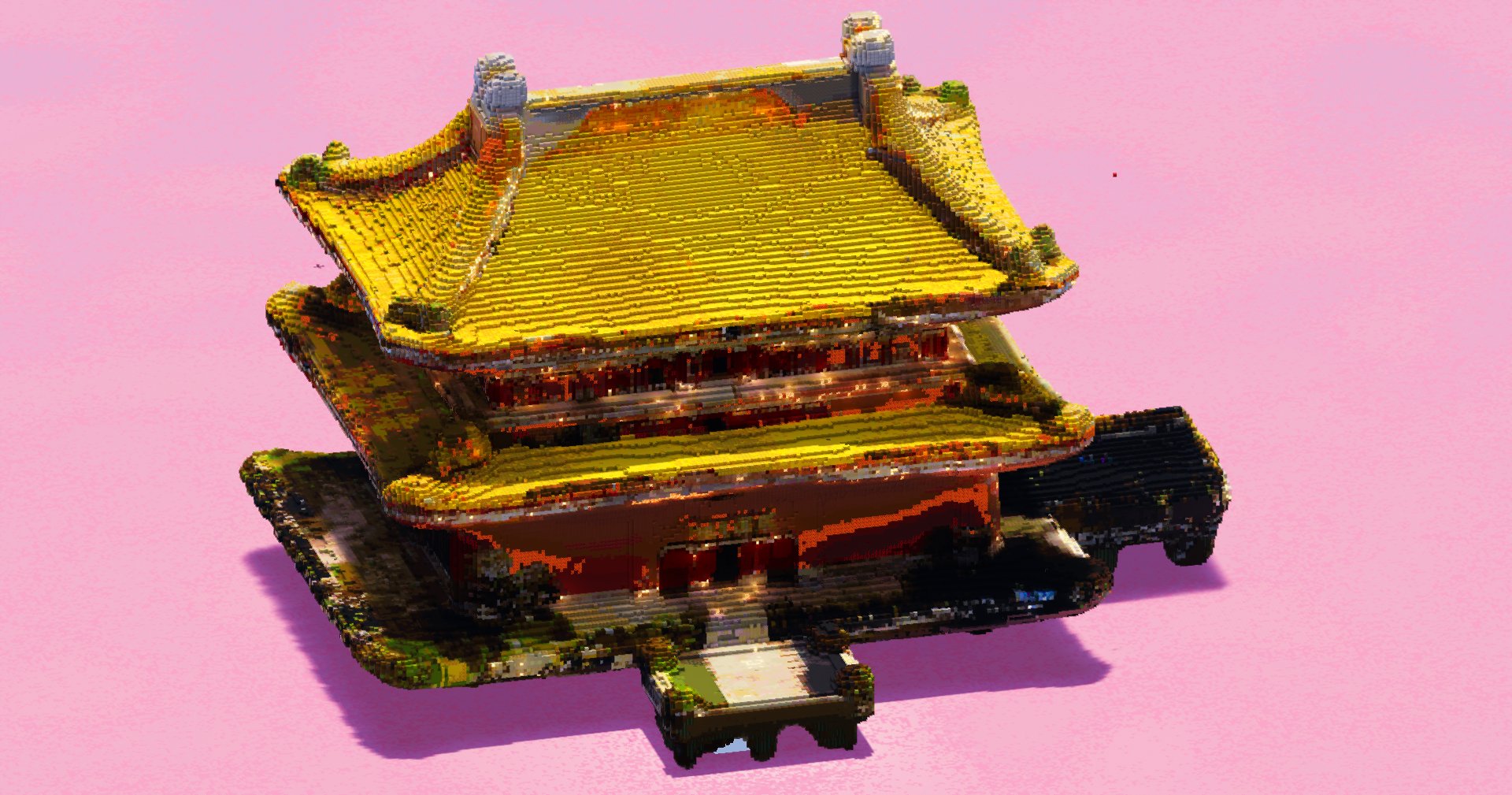 Golden Chinese Palace – Abfielder Premium Minecraft Downloads