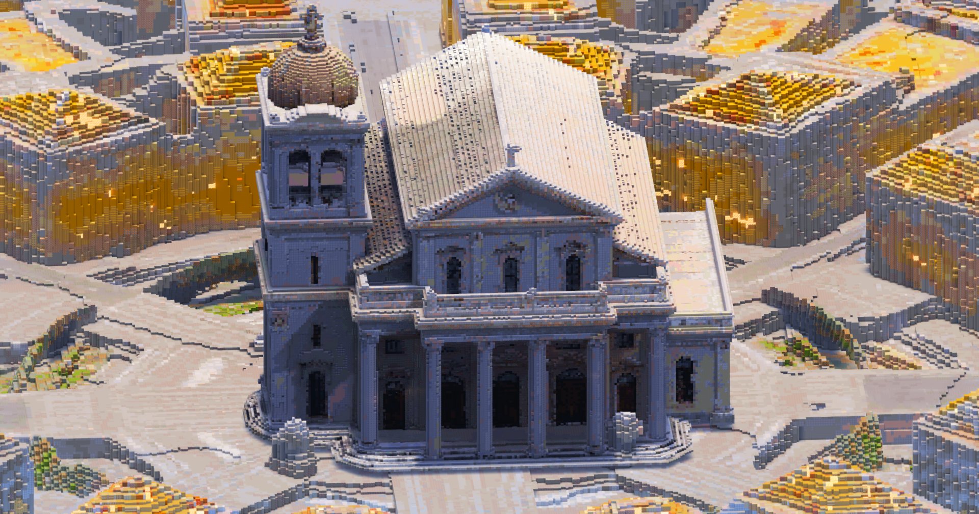 Neoclassical Church – Abfielder Premium Minecraft Downloads